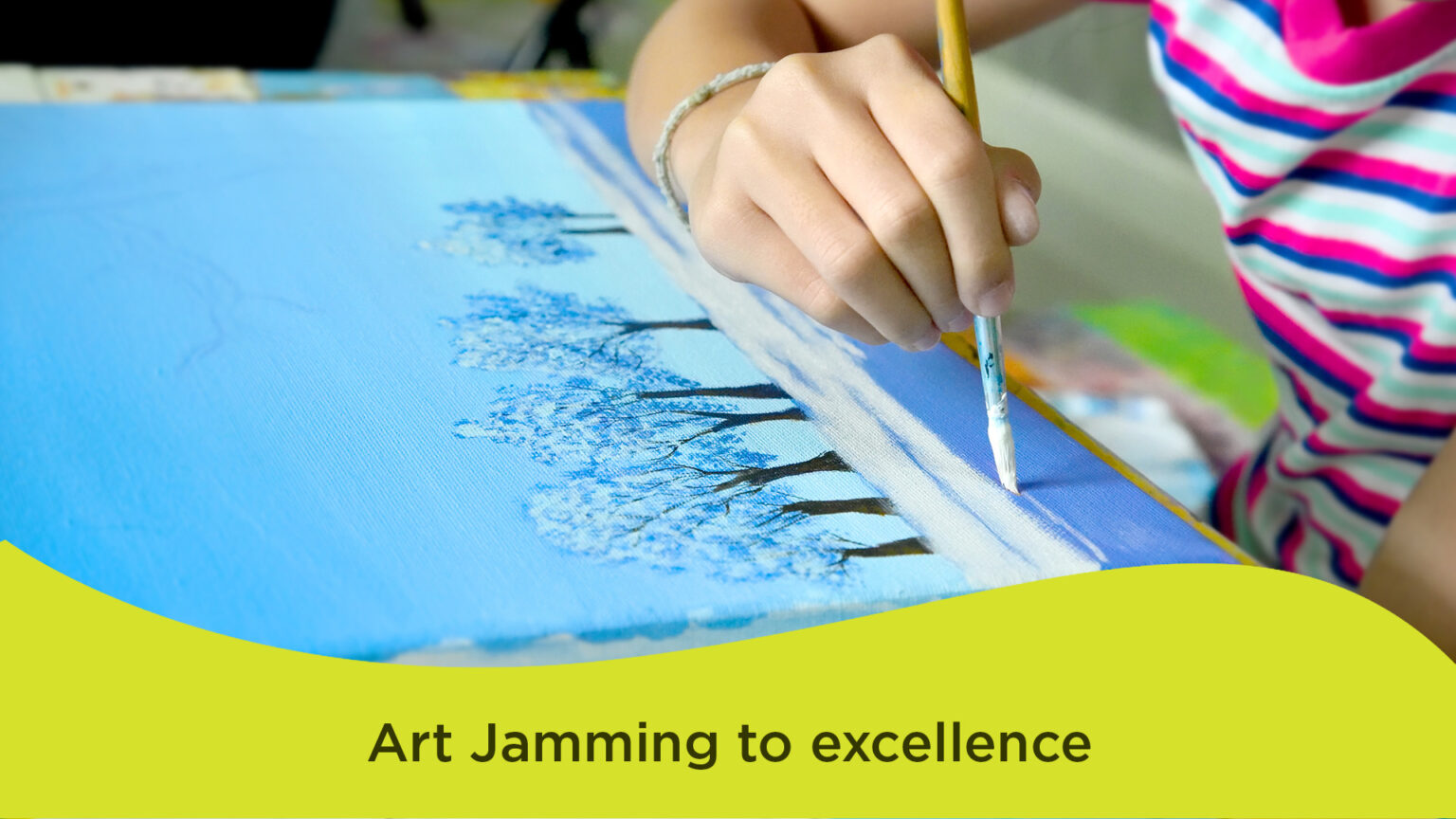 Art Jamming - Process Art to excellence - Abrakadoodle