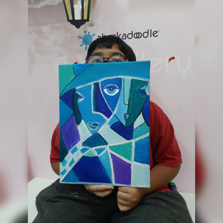 Canvas art painting techniques for children | Abrakadoodle