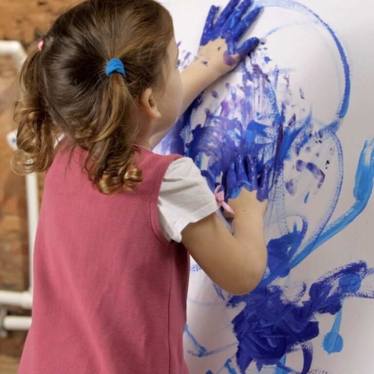 The importance of process art in a child development